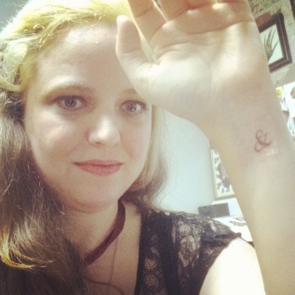 Amber’s new tattoo from @AMP_Tattoo to support #mentalhealth #spsm and ...